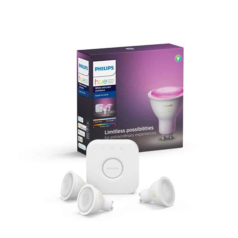 Philips Hue White And Color Ambiance Gu10 Starter Set Kaufen Bei Technikde
