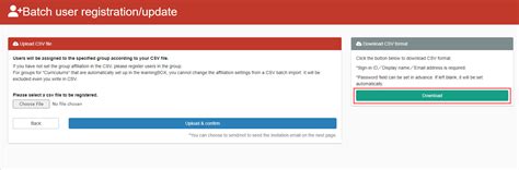 Authorization By Csvhow To Use Learningbox
