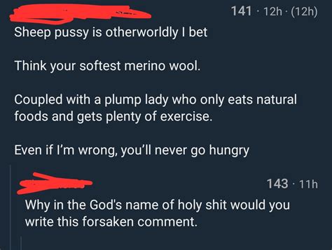 Cursedsheep Pussy Rcursedcomments