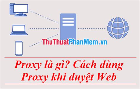 Proxy là gì Cách dùng Proxy khi duyệt Web