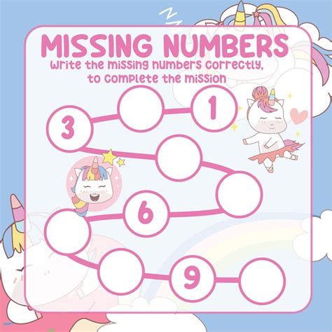 Premium Vector Missing Numbers Write The Answer Correctly Educational
