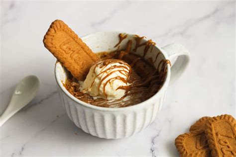 Biscoff Mug Cake Modest Munchies