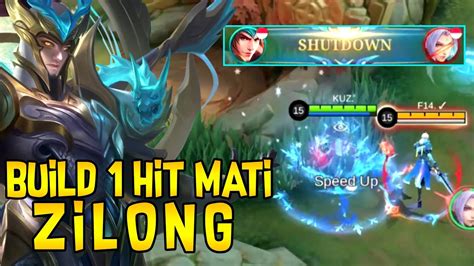 Build Zilong Paling Sakit 2023 Item Zilong Paling Sakit YouTube