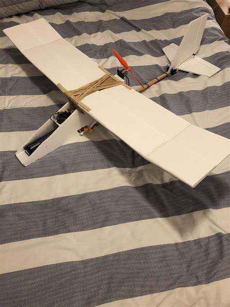 Another Scratch Built 40” Pusher Trainer R Rcplanes