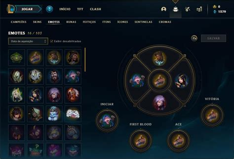Conta Platina 1 Com 6 Skins E 29 Champs Honra 3 League Of Legends