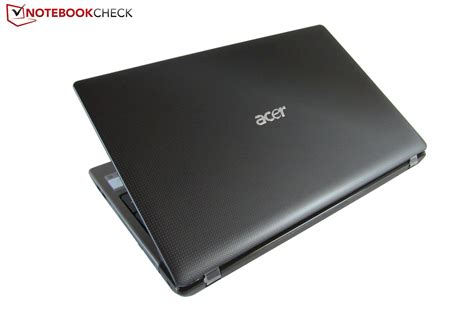 Test Acer Aspire 5750G-2354G50Mnkk Notebook - Notebookcheck.com Tests