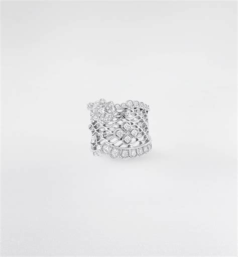 Couture Dior Ohrringe Weißgold Und Diamanten Dior