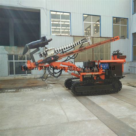 Hydraulic Blasthole Drilling Riglow Air Consumption Drilling Machine