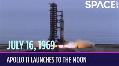Otd In Space July 16 Apollo 11 Launches To The Moon