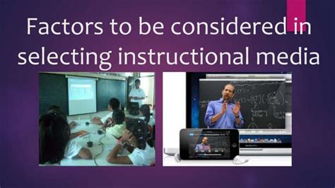 Classification Of Instructional Media Pptx