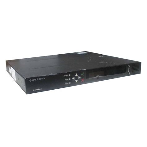 Spectracom Securesync 1200 0469 0601 1200 Time And Frequency Platform