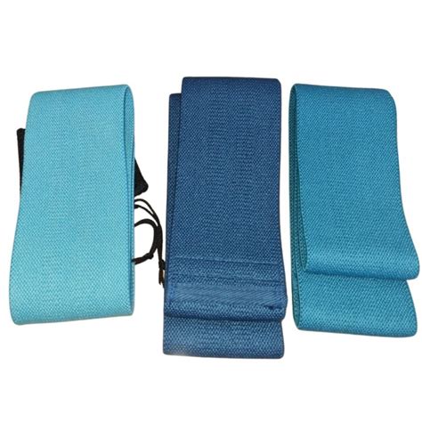 Bandas elásticas de tela Pack 3 Fitness Deluxe Glúteos y piernas