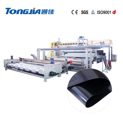 Tongjia 1 Year Wooden Box China Extrusion Machinery Geomembrane Line