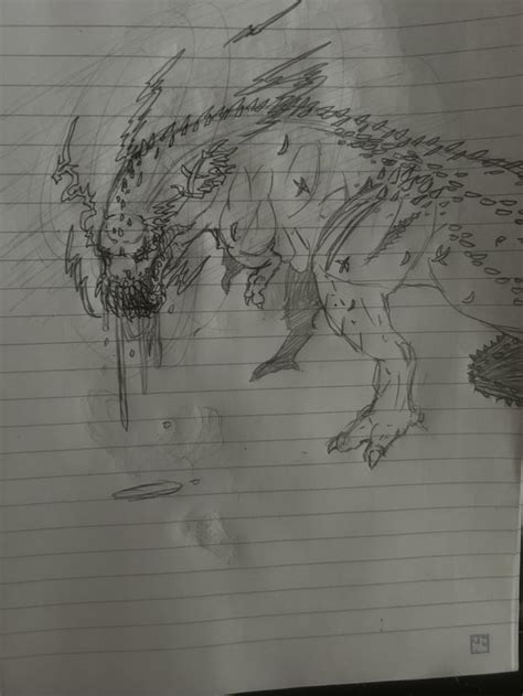Todays Monster Drawing From Me Is Deviljho R Monsterhunter
