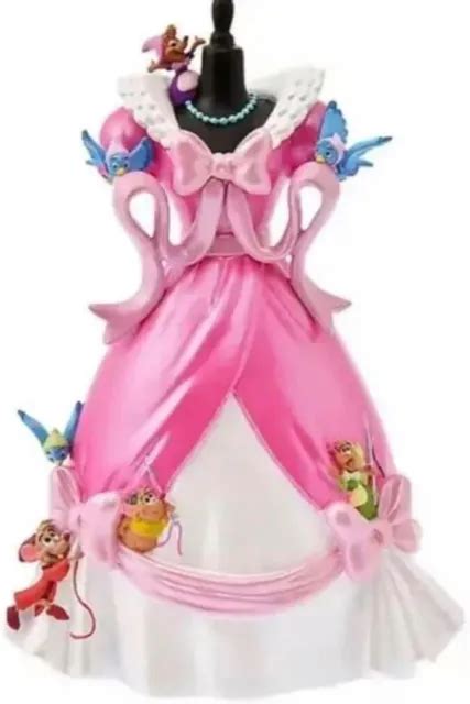 Disney Store Cinderella Pink Dress Figure 70th Anniversary Limited