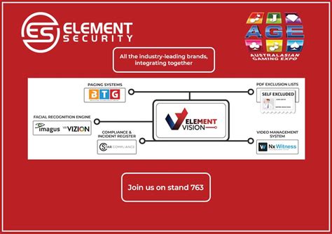 Element Security On Linkedin Australasiangamingexpo Elementsecurity Vixvizion…