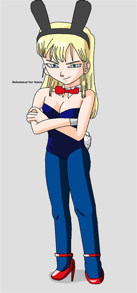Android 18 Bunny Girl Bulma Style Dragonball By Hakim1511 On Deviantart