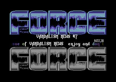 CSDb Vandalism News 7 By The Force And Vandalism News Staff 1992