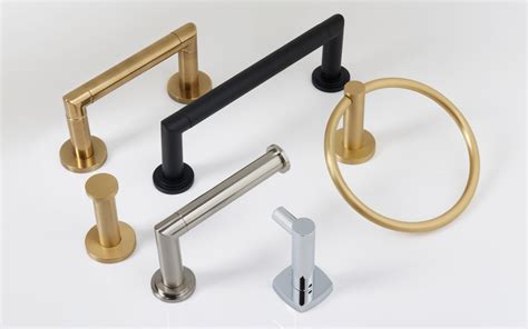 Modern Tubular Bath Hardware Emtek