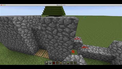Minecraft Como Hacer Una Puerta Secreta Parte 2 Youtube