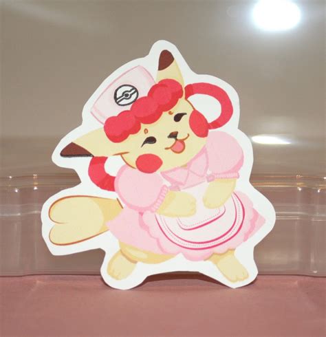 Nurse Joy Pikachu 3in Matte Etsy