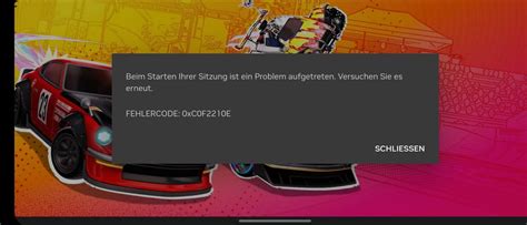 Got Error 0xc0f2210e How To Fix Rgeforcenow