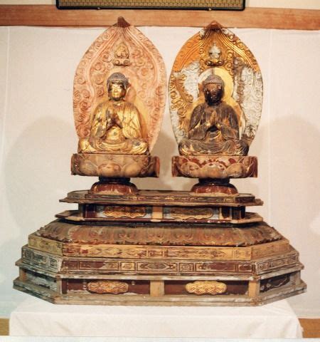 木造釈迦如来多宝如来坐像千葉県 妙法蓮華経 仏教 法華経