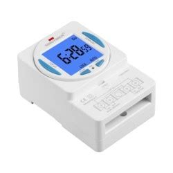 Three Phase Digital Electric Fuse Sinotimer Timer Switch Programmable 380V 16A TM613