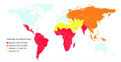 Global Distribution Of Counterfeit Drugs Download Scientific Diagram