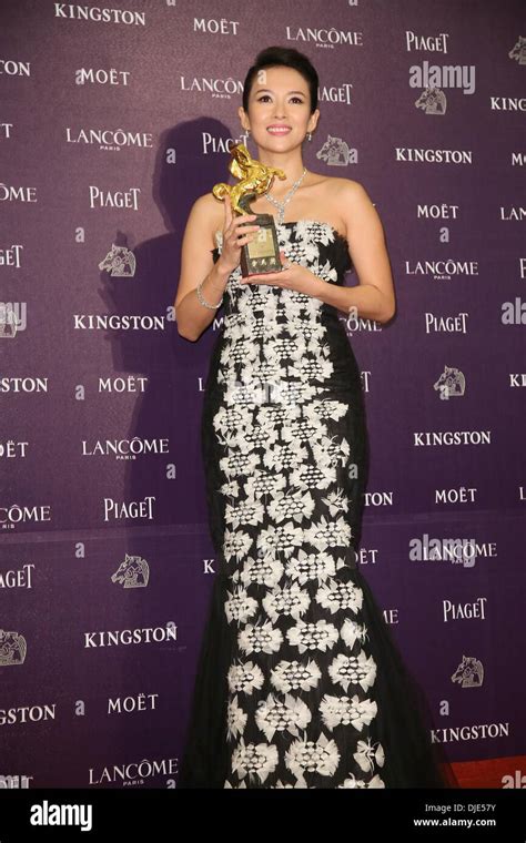Taipei China 23rd Nov 2013 Zhang Ziyi Wins Best Leading Actress At