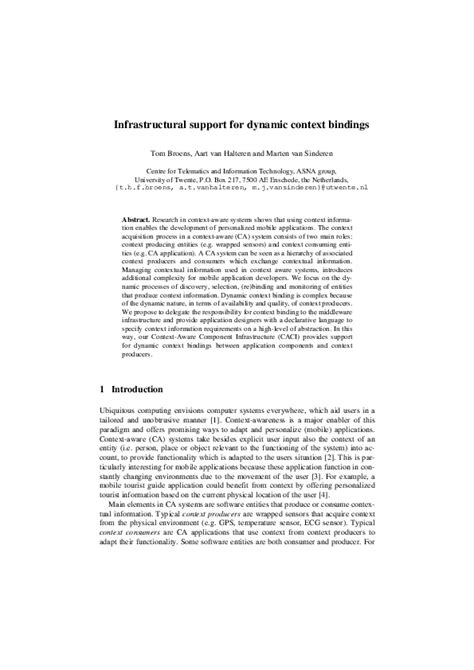pdf smart sensing and context