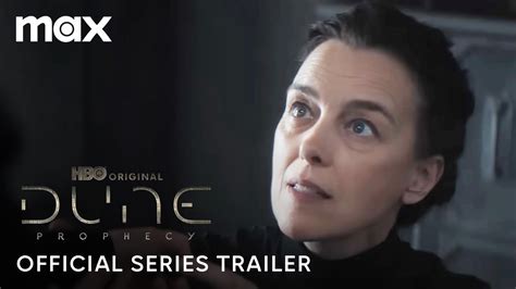 Dune Prophecy Official Series Trailer Max Youtube