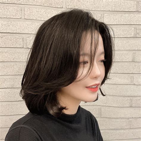 준오헤어 사로 레이어드펌 하이레이어드컷 허쉬펌 예쁨💗 톤다운컬러 바래진 컬러에 고급스러운 스킨톤 숱이 많고 곱슬기가 많으신분들에게 C컬펌 까지 추천드리고