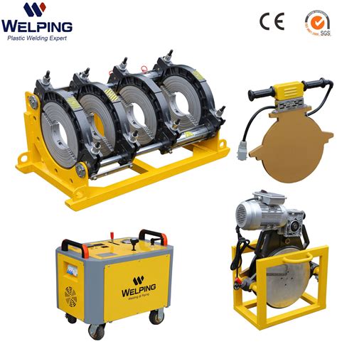 Mm PE PP PPR Butt Fusion Welding Machine Hydraulic Butt Welding For Plastic Pipe Butt