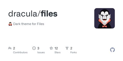GitHub Dracula Files Dark Theme For Files