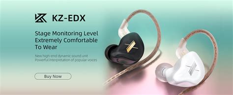 Amazon KZ EDX 1DD HiFi IEM Headphones Wired KZ In Ear Earbuds