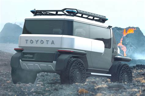 Toyotas Latest Lunar Vehicle A Compact Moon Ready Version Of The