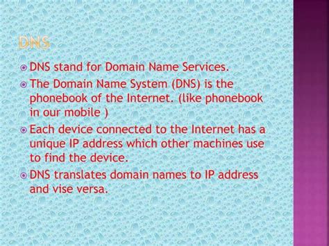 Dns In Linux PPTX