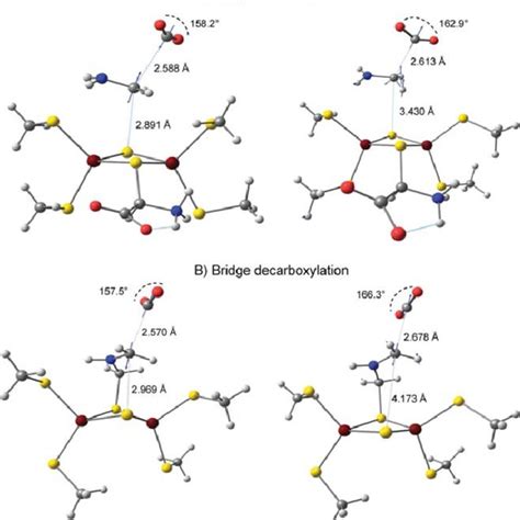 Transition States For The Decarboxylation Steps 8 9 A And 10 11 B Download Scientific