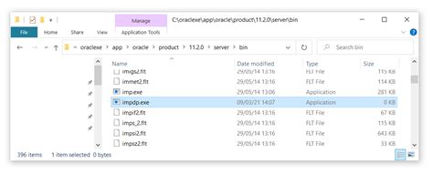 Oracle Xe 11 2 0 Data Pump Expdb Works On But Impdb Doesnt On Windows 10 Database