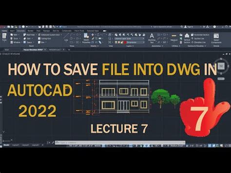 How To Save File In DWG In AutoCAD How To Save DWG File In AutoCAD AutoCAD AutoCAD