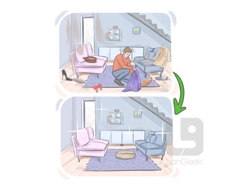 Definition And Meaning Of Tidy Up Picture Dictionary Definition And Meaning Of Tidy Up Picture Dictionary