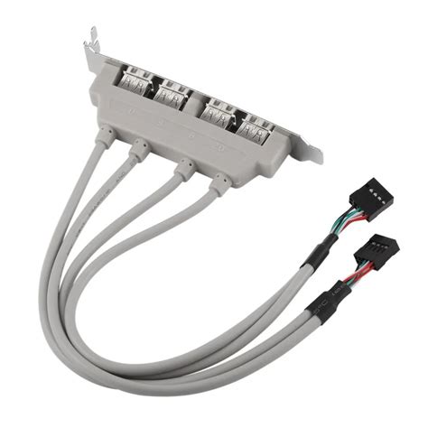 Высокое качество Pc материнская плата 4 Порты Usb20 концентратор с 9
