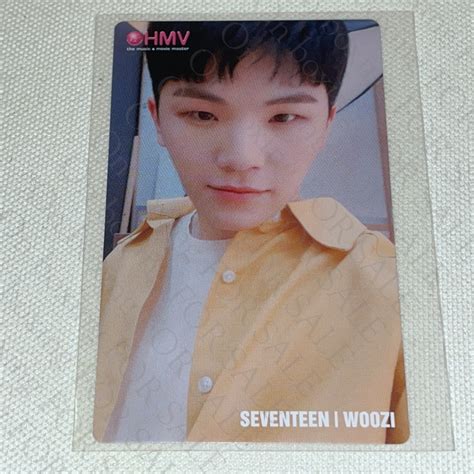 Seventeen Happy Ending 會場限定 日壓 Hmv 特典 Woozi 小卡 蝦皮購物