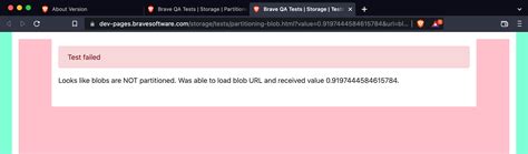 Partition Blob Storage · Issue 21746 · Bravebrave Browser · Github