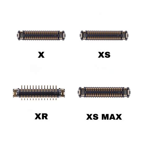 Fpc Lcd Connector On Board For Phone X Xs Xr Xs Max On Motherboard Flex Phone Repair Sparepart