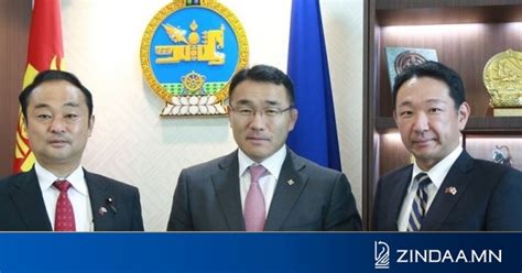Япон улсын Парламентын Төлөөлөгчдийн танхимын гишүүдийг хүлээн авч уулзлаа