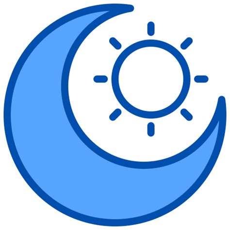 Día Y Noche Iconos Gratis De Naturaleza