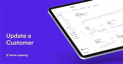Api Docs Update A Customer • Lemon Squeezy