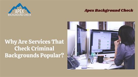 Ppt Benefits Of Criminal Background Check Services Powerpoint